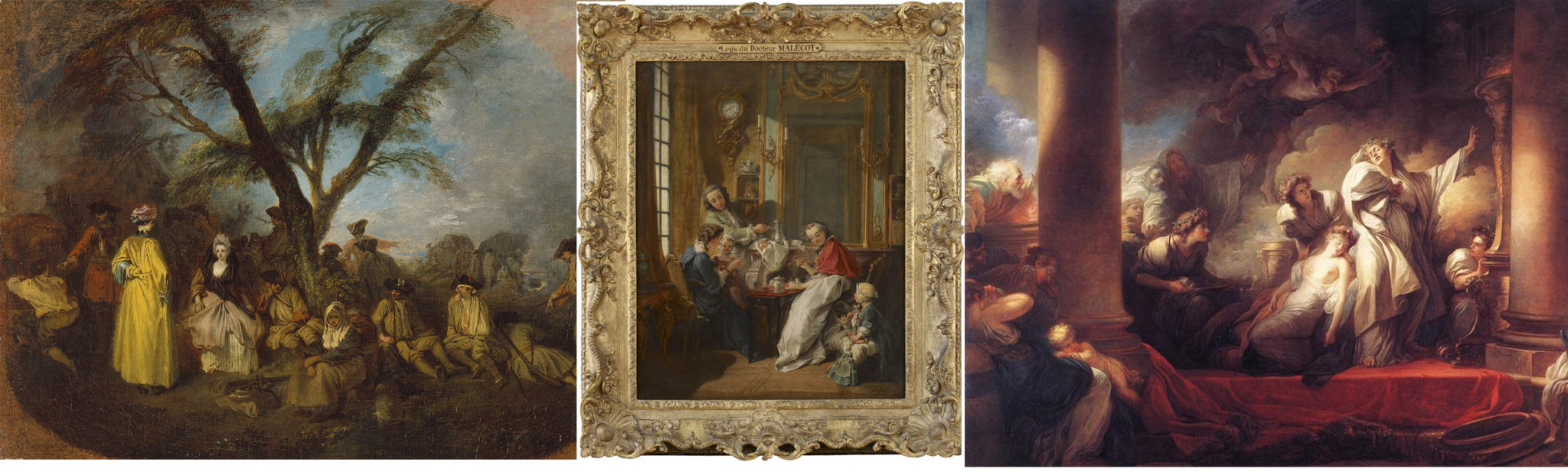 El siglo XVIII y el fin de la Edad Moderna. El Rococó. Watteau, Boucher ...